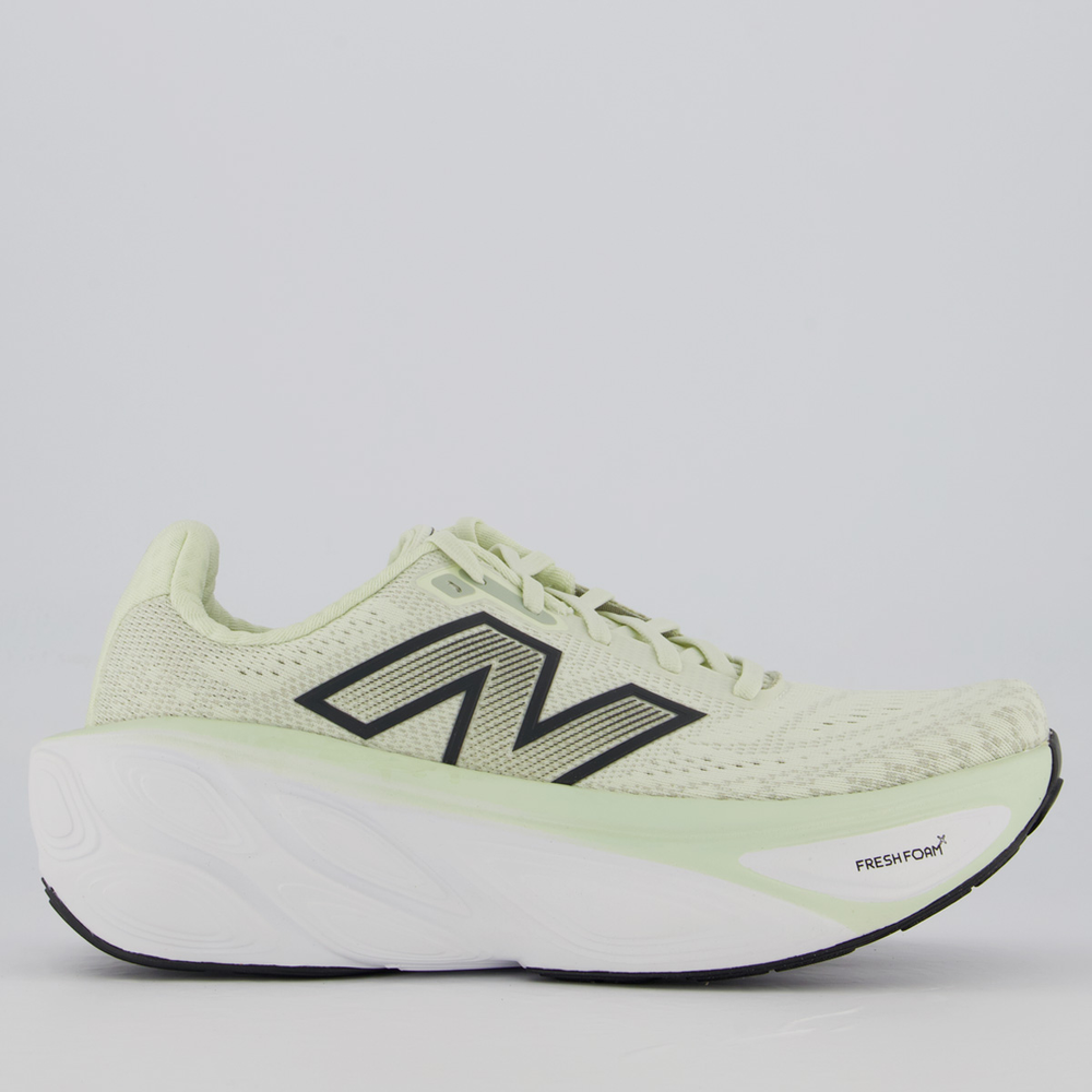 Tênis New Balance Fresh Foam X More V5 Verde da New Balance com menor preço
