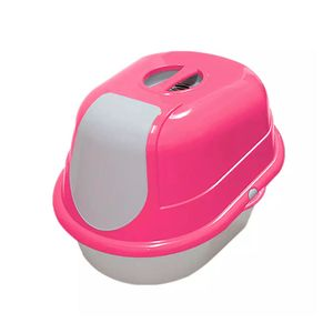 Banheiro Cat Toalete Furacão Pet Rosa - Único da Furacão Pet com menor ...