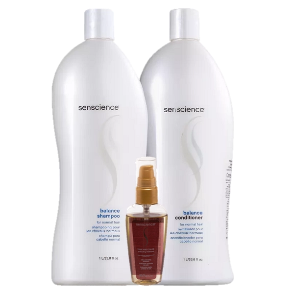 Senscience Balance Duo 1L E True Hue Color Oleo Capilar 55ml da ...